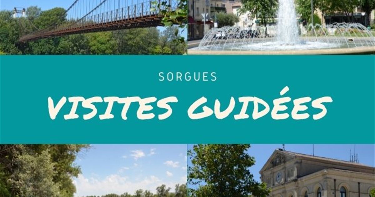 Visites guidées de l'été 2022 - Ville de Sorgues