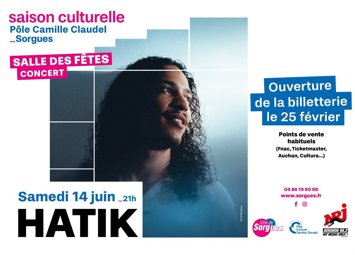 Hatik en concert à Sorgues - Ville de Sorgues